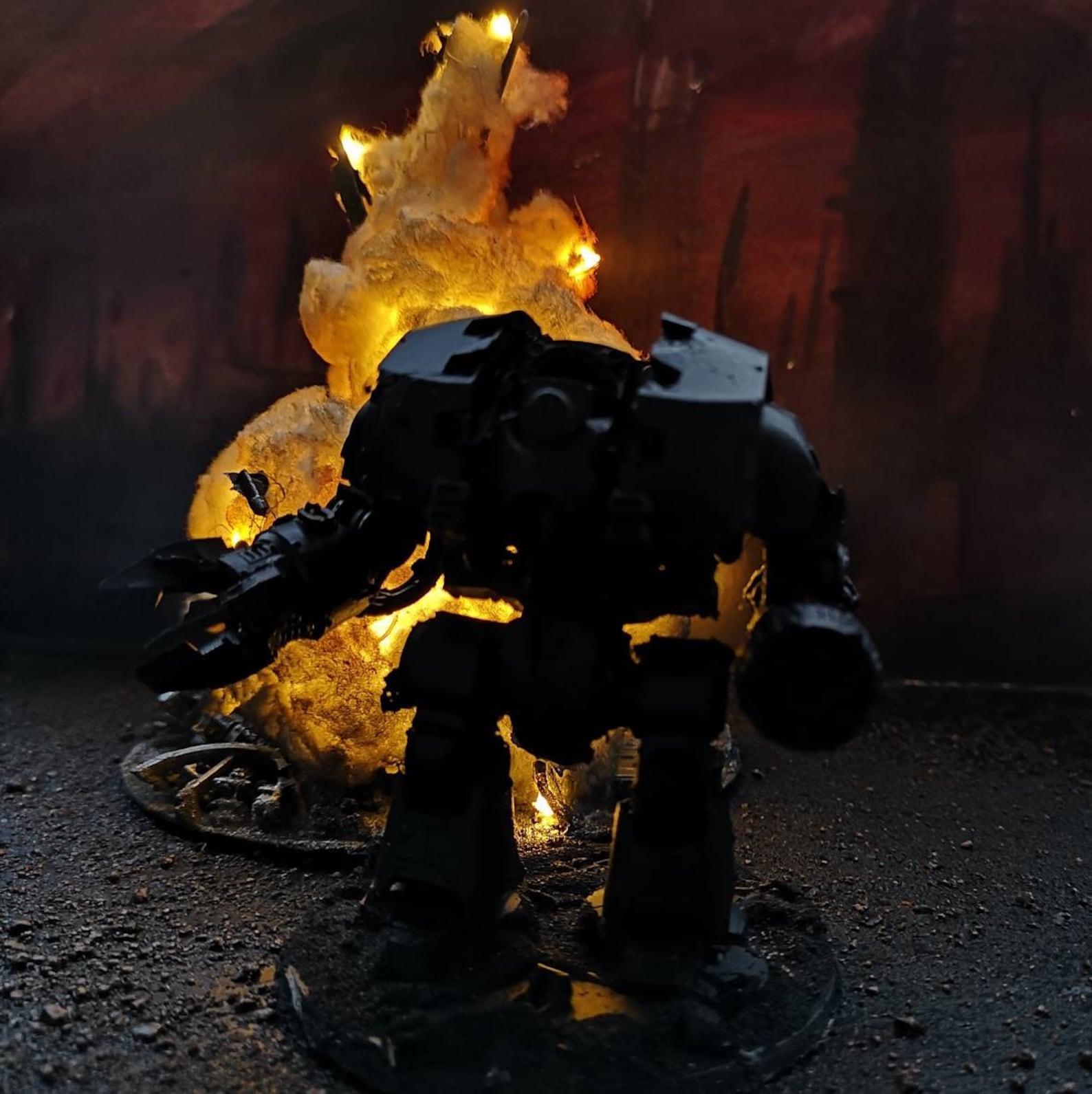 Led Explosion 5 Inch Blast Template Marker - Etsy UK