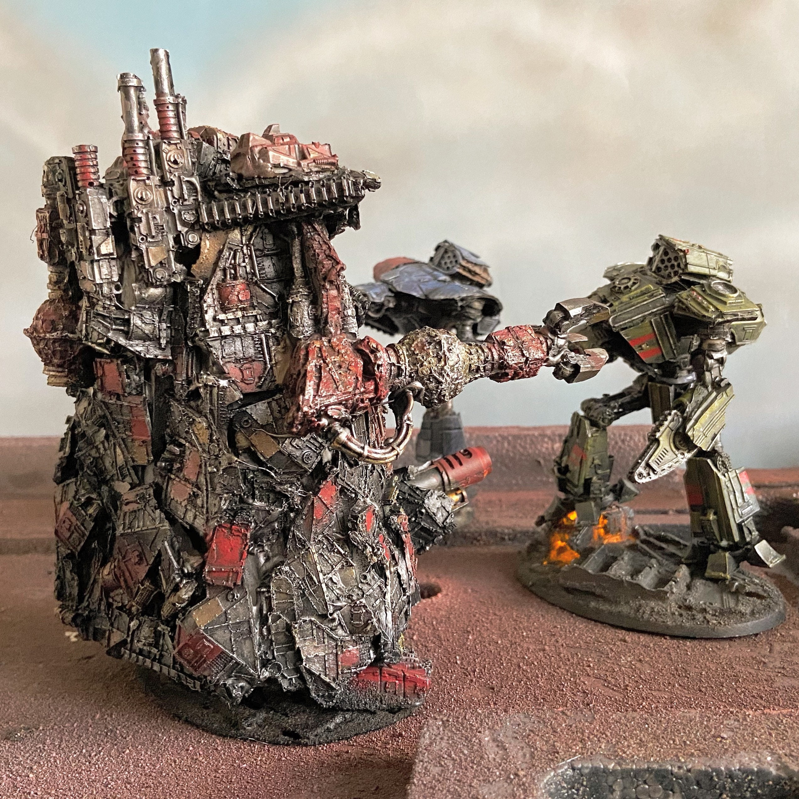 8mm Scale Ramshackle Orc Great Gargantuan Scrap Titan. - Etsy