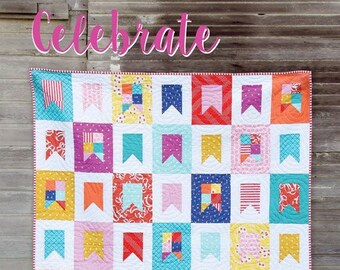 TICK TOCK Quilt Pattern 197 by Cluck Cluck Sew 5 Sizes Jelly Roll ...