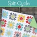 Spin Cycle Quilt Pattern by Cluck Cluck Sew Super FUN Fat Quarter Pattern 75 X 75 W4 - Etsy