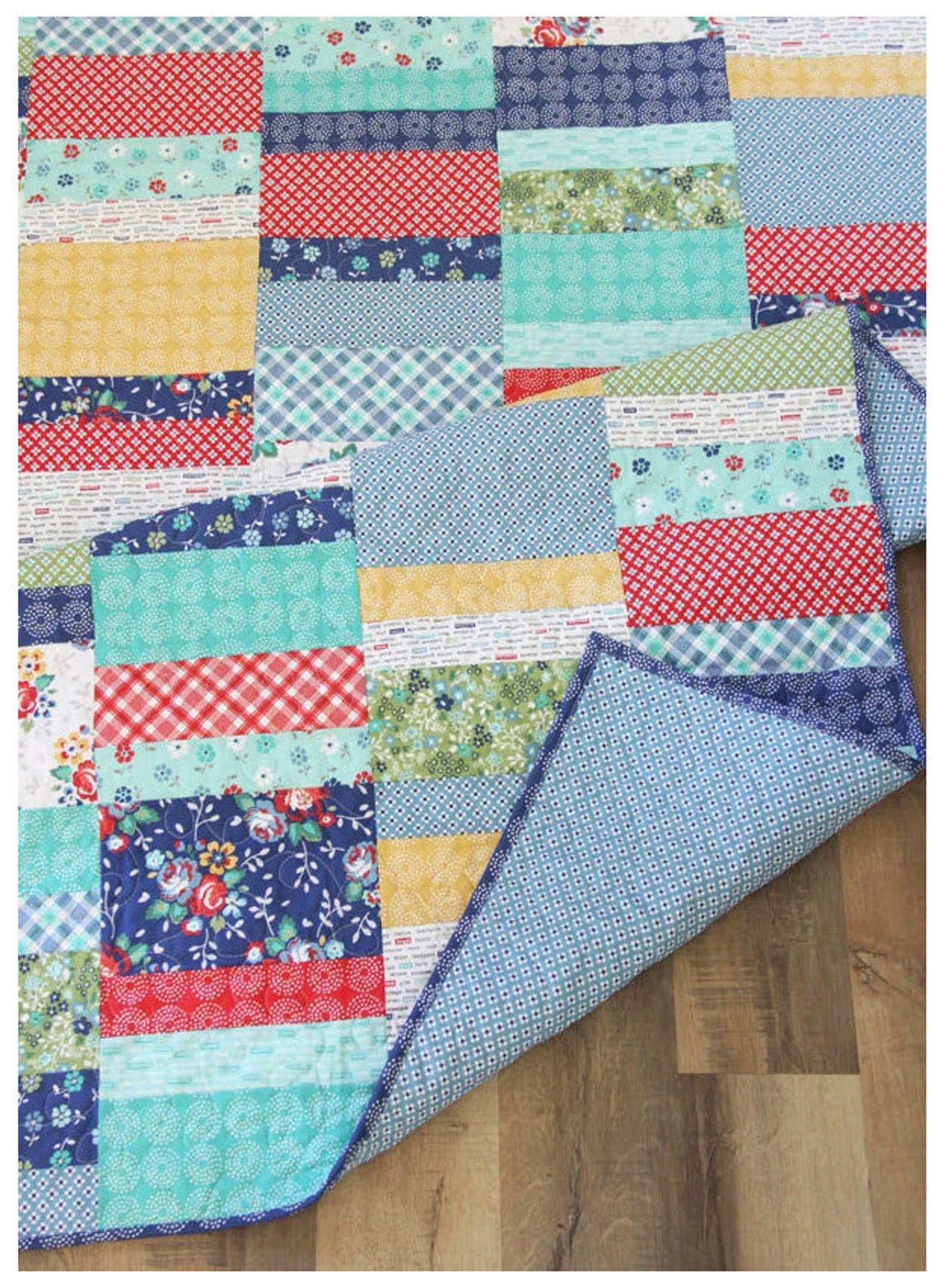 FAT QUARTER SHUFFLE Quilt Pattern 196 by Cluck Cluck Sew 5 - Etsy