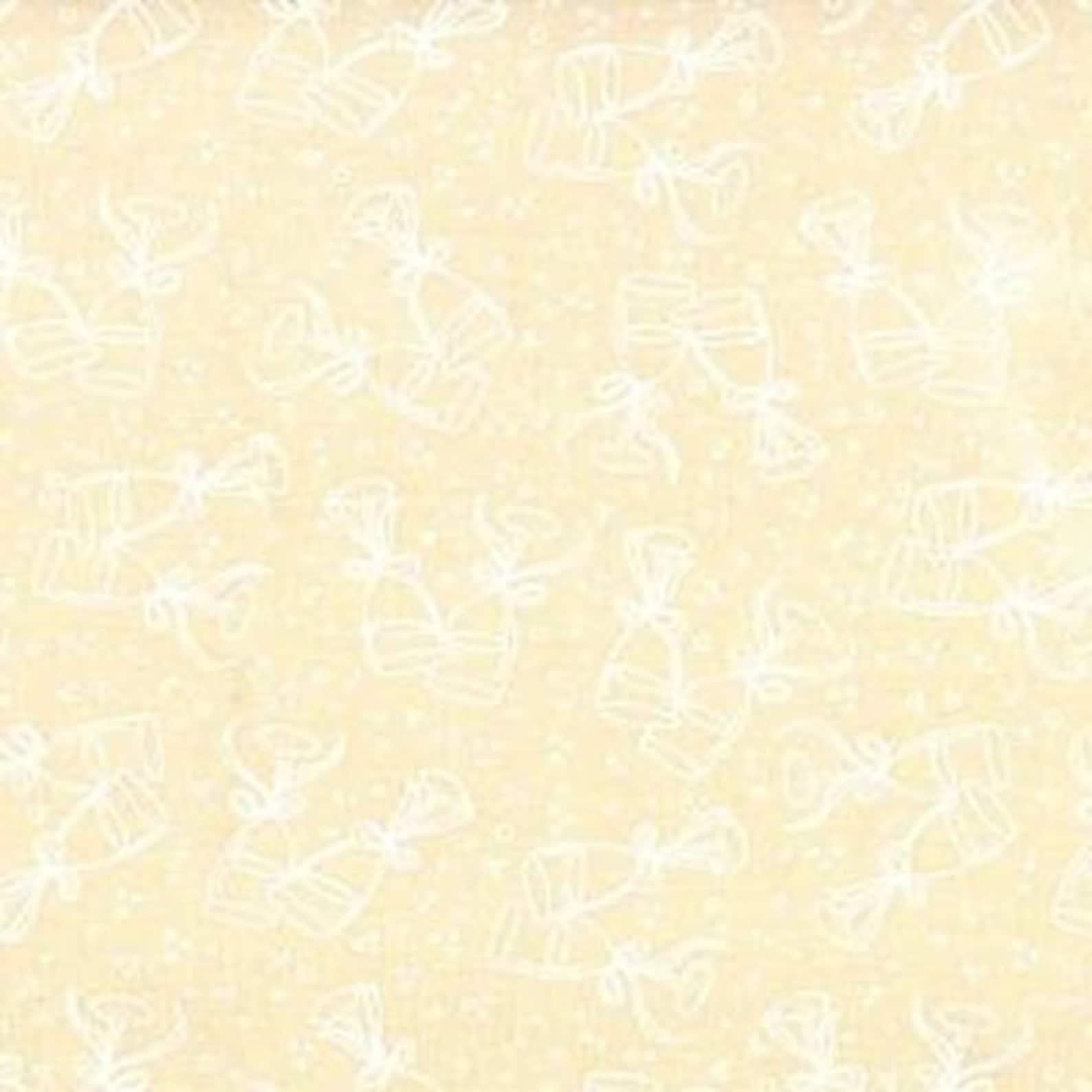 1-1/2 Yard Remnant MUSLIN MATES - Bubbly Toast in Natural - Champagne ...