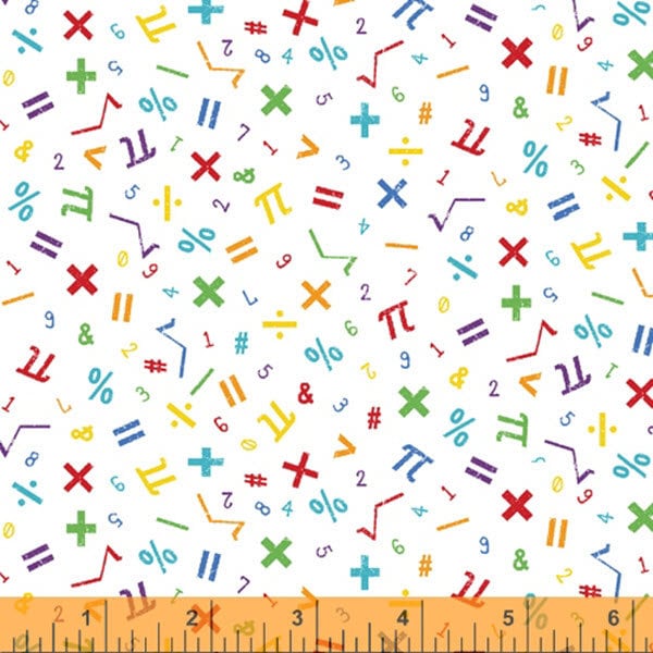 Math Fabric - Etsy