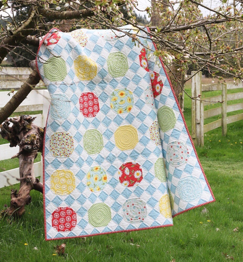 Applejack Quilt Pattern #146 by Cluck Cluck Sew - Throw Size 60" X 68 ...