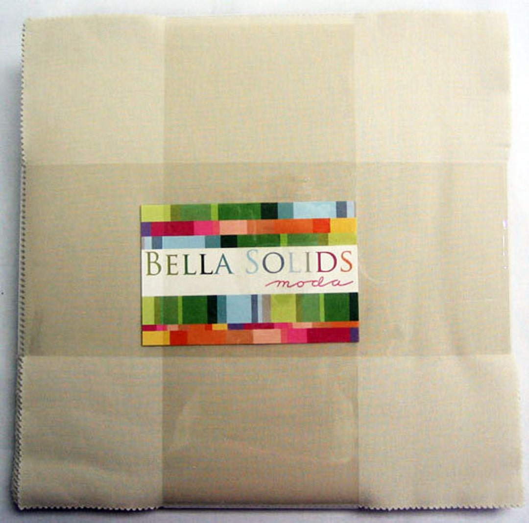 BELLA SOLIDS Layer Cake in Natural Cotton Quilt Fabric - Etsy