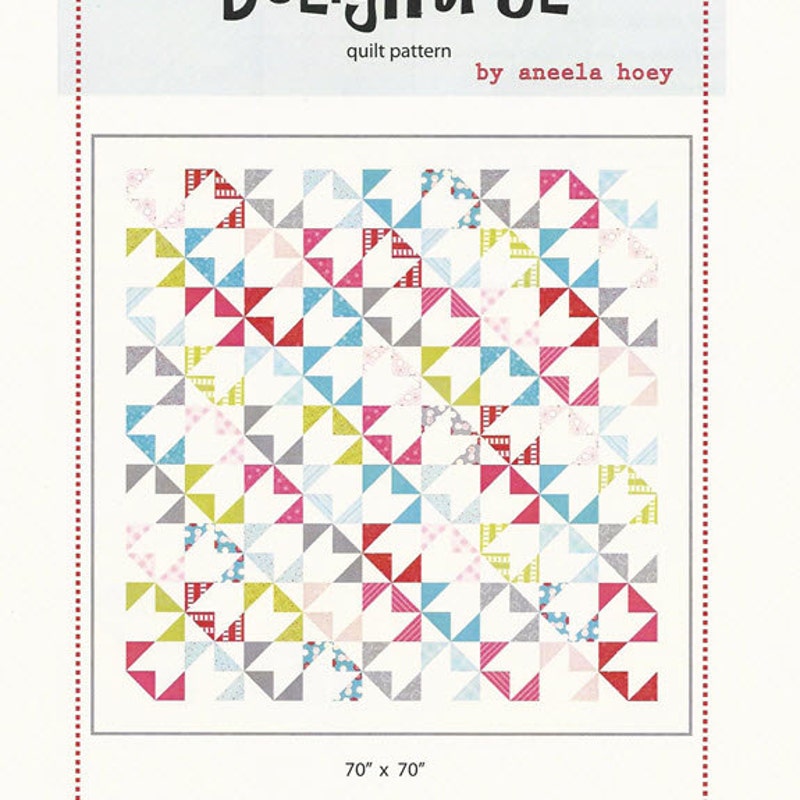 Pinwheel Quilt Pattern - Etsy