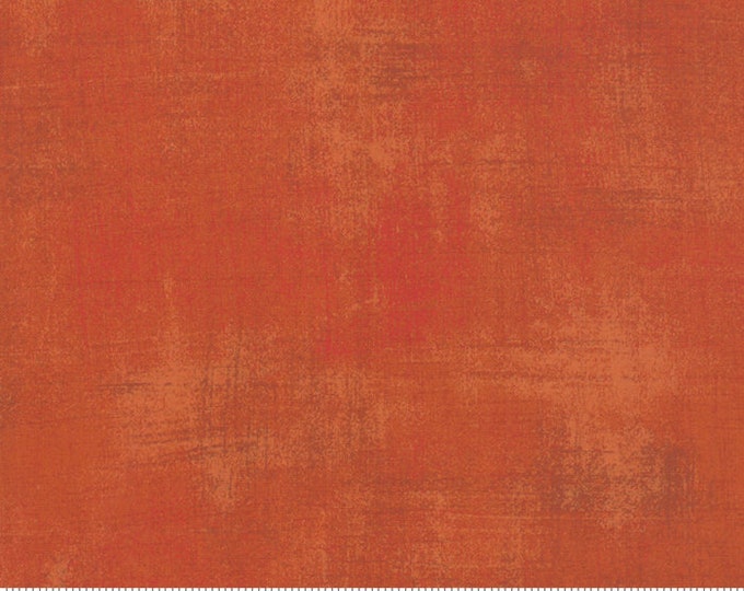 GRUNGE BASICS - Pumpkin - Texture Blender in Orange - Cotton Quilt ...
