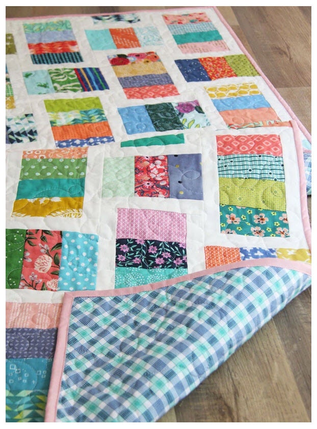 TICK TOCK Quilt Pattern 197 by Cluck Cluck Sew 5 Sizes | Etsy