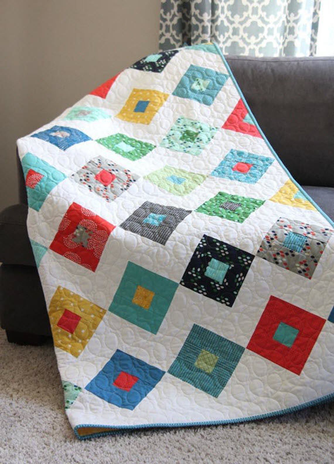 LUCKY Quilt Pattern 153 by Cluck Cluck Sew Jelly Roll | Etsy