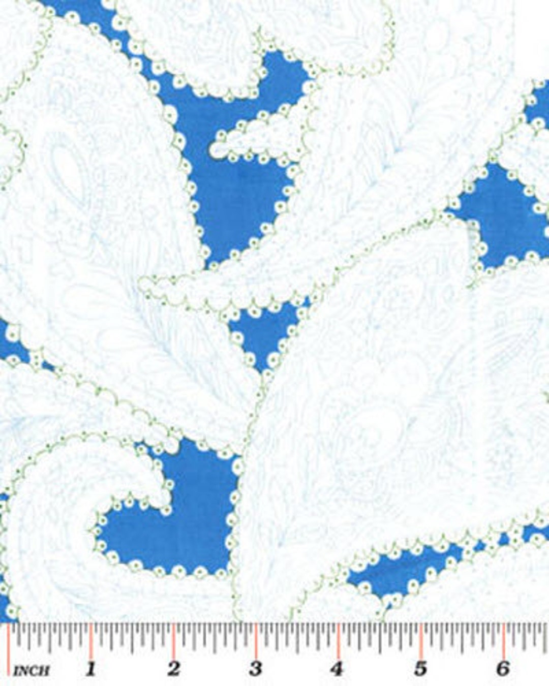 SALE!! Lili-fied - Picadilly in Blue - Floral Flowers Cotton Quilt ...
