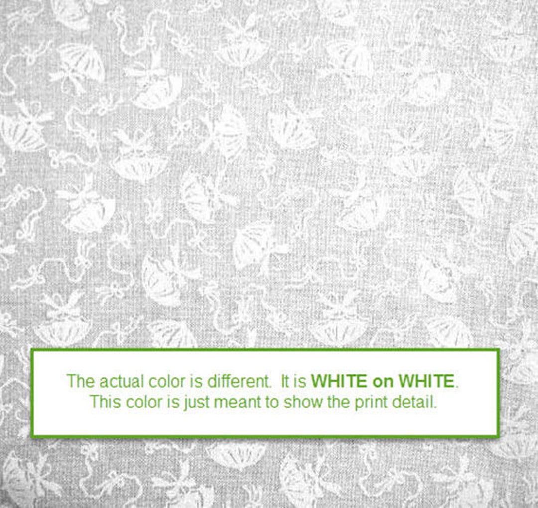 MUSLIN MATES - Shower Umbrellas in White on White - Baby Novelty Cotton ...