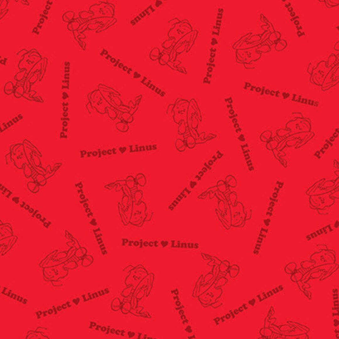 34" Remnant PROJECT LINUS - Blender in Red - Peanuts Charlie Brown ...