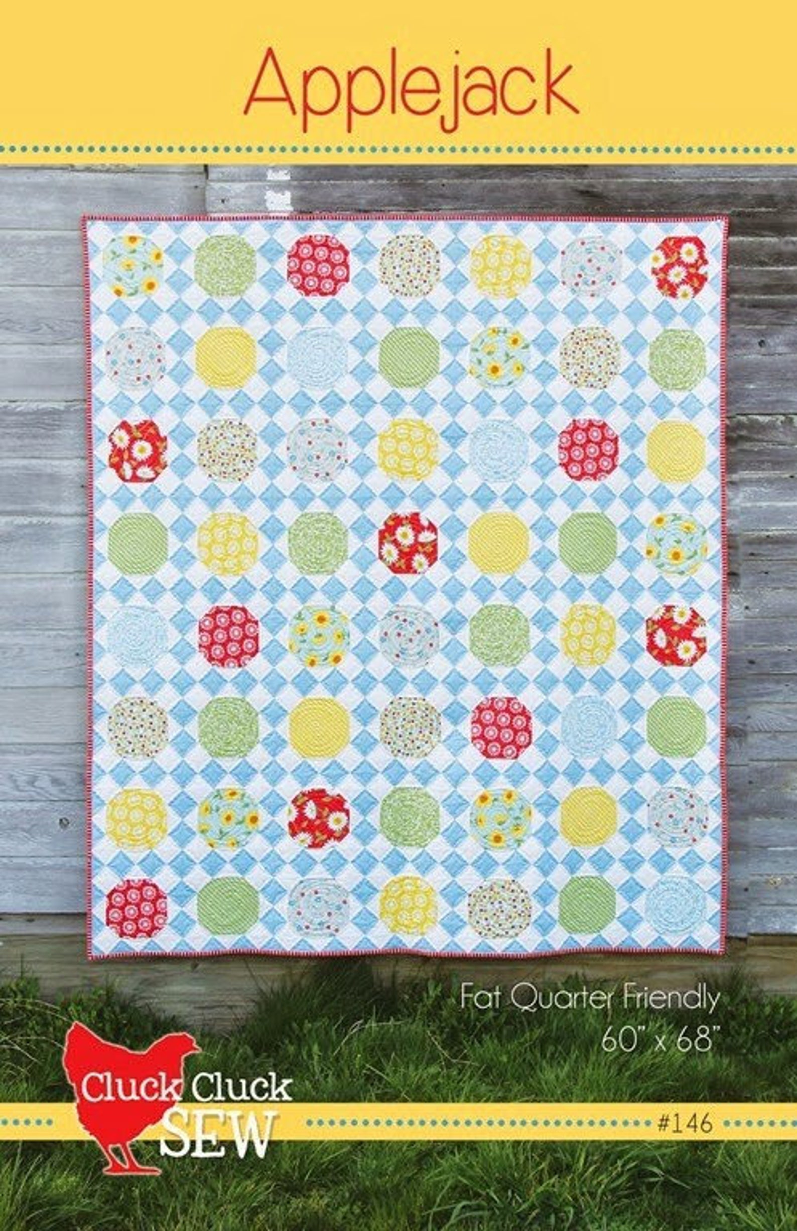 Applejack Quilt Pattern 146 by Cluck Cluck Sew Throw Size - Etsy