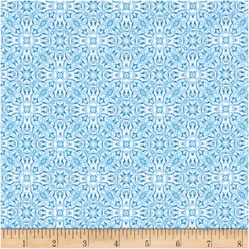Blue Quilting Fabric - Etsy