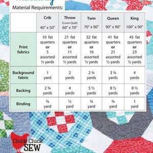 HIDEAWAY Quilt Pattern #157 by Cluck Cluck Sew - 5 Sizes - Fat Quarter ...