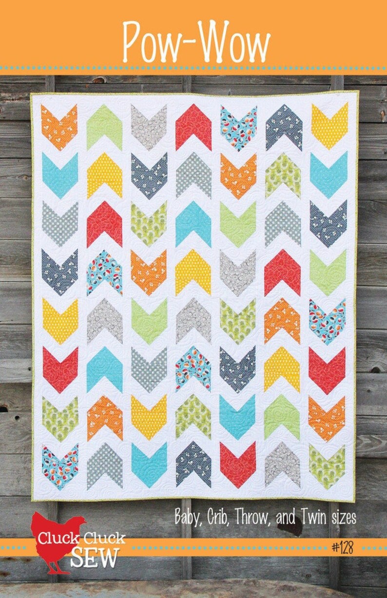 Pow-wow Quilt Pattern 128 by Cluck Cluck Sew 4 Sizes - Etsy