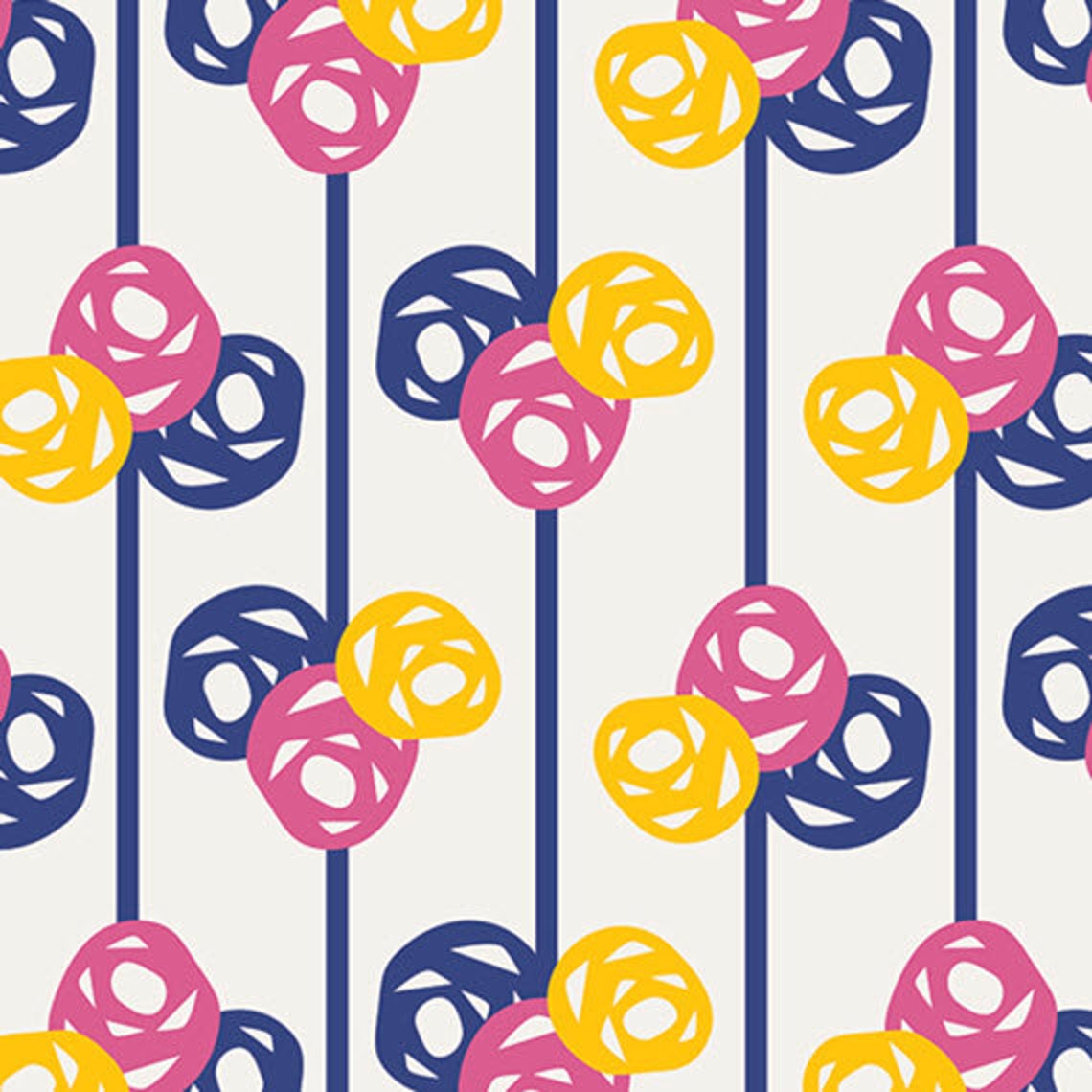 GLEEFUL Lively Buds Premium Cotton Quilt Fabric by Sew | Etsy