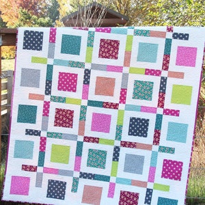 BOXED UP Quilt Pattern #175 by Cluck Cluck Sew - 4 Sizes - Fun and Fast ...