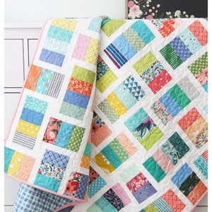 TICK TOCK Quilt Pattern 197 by Cluck Cluck Sew 5 Sizes Jelly Roll ...