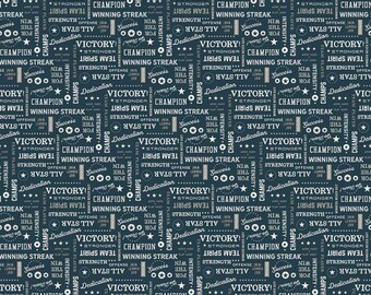 Riley Blake Varsity Fabric | Etsy