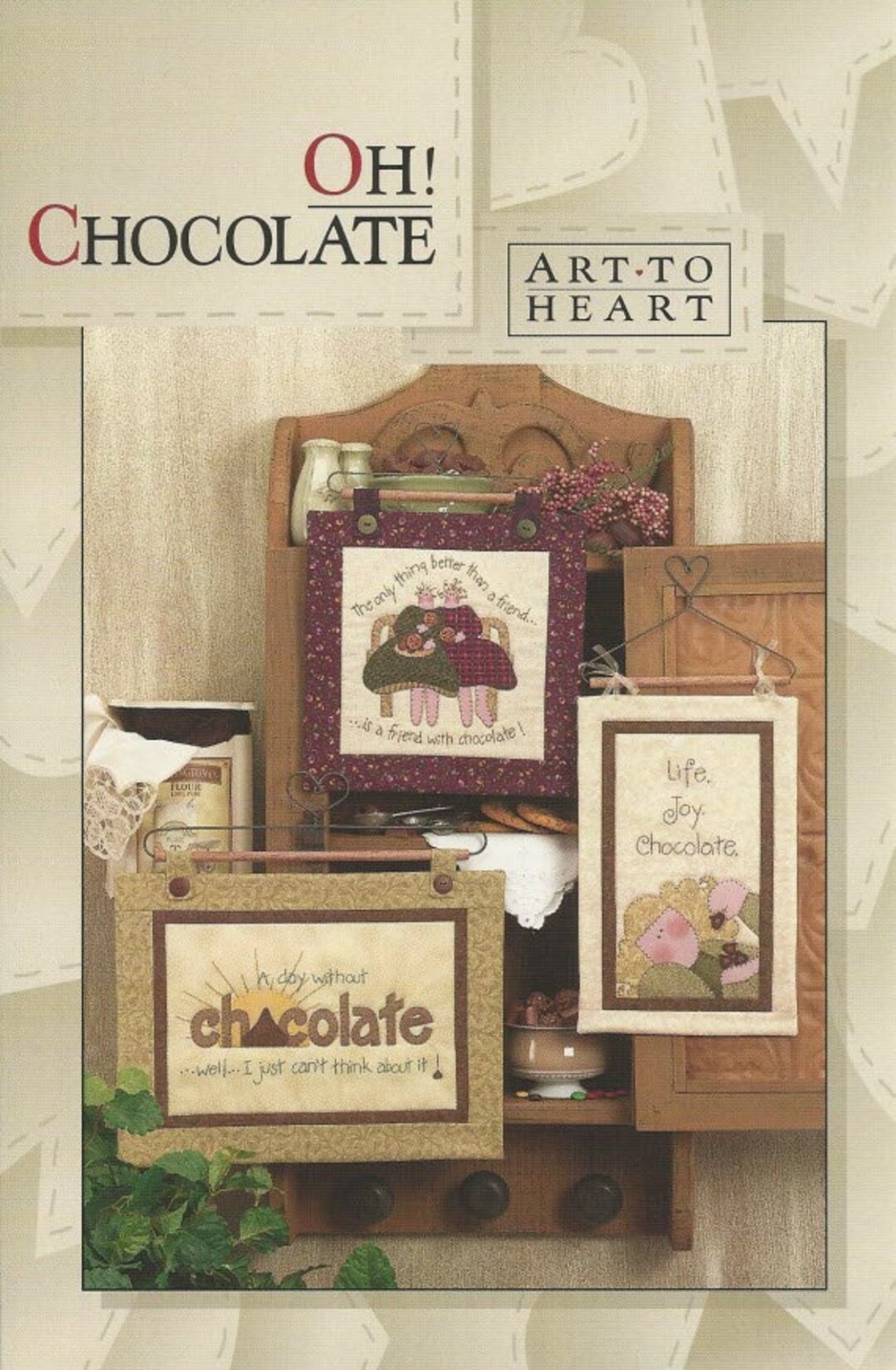 Oh! Chocolate Quilt Pattern #162P by Nancy Halvorsen and Art to Heart ...