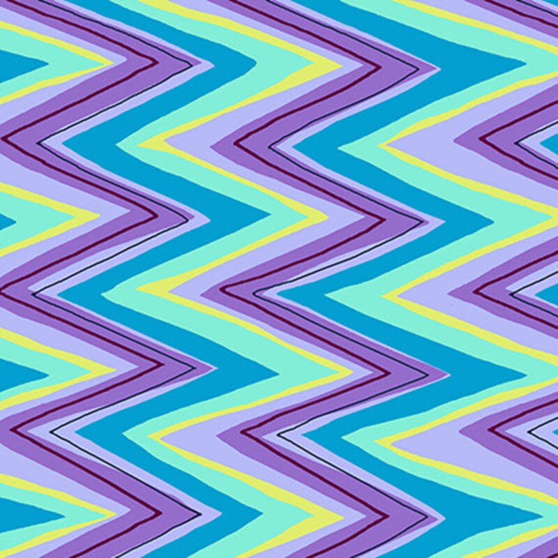 Blue Yellow Chevron - Etsy