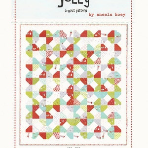 Jolly Quilt Pattern - Super Fun Beginner Pattern Uses Fat Eighths - by ...