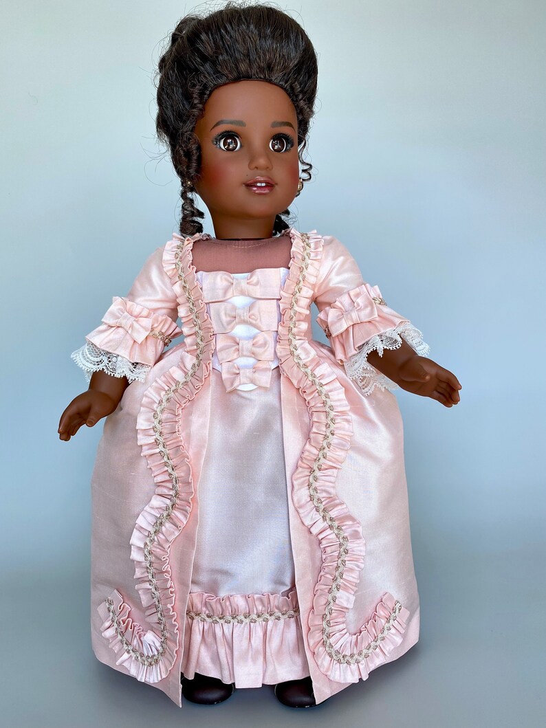Robe à Langlaise PDF Sewing Pattern to Fit 18 Dolls - Etsy