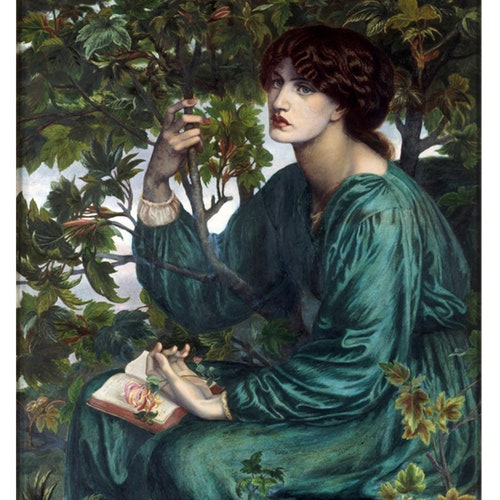 Fabric Panelsrossetti Pre Raphaelite Art / Craft/ 100% - Etsy