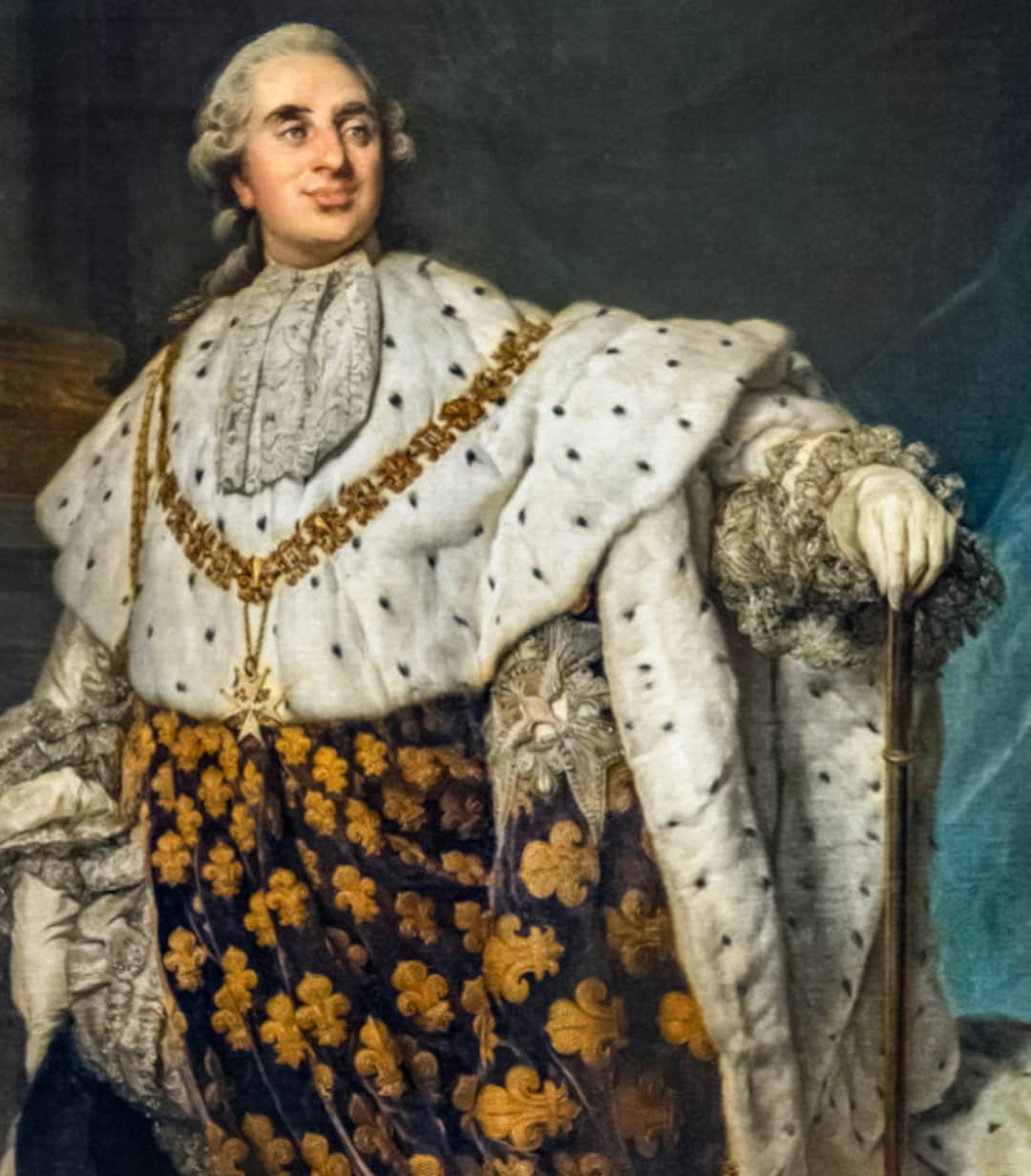 French Louis XVI King XVI Marie Antoinette Fabric Panel 100% Cotton ...