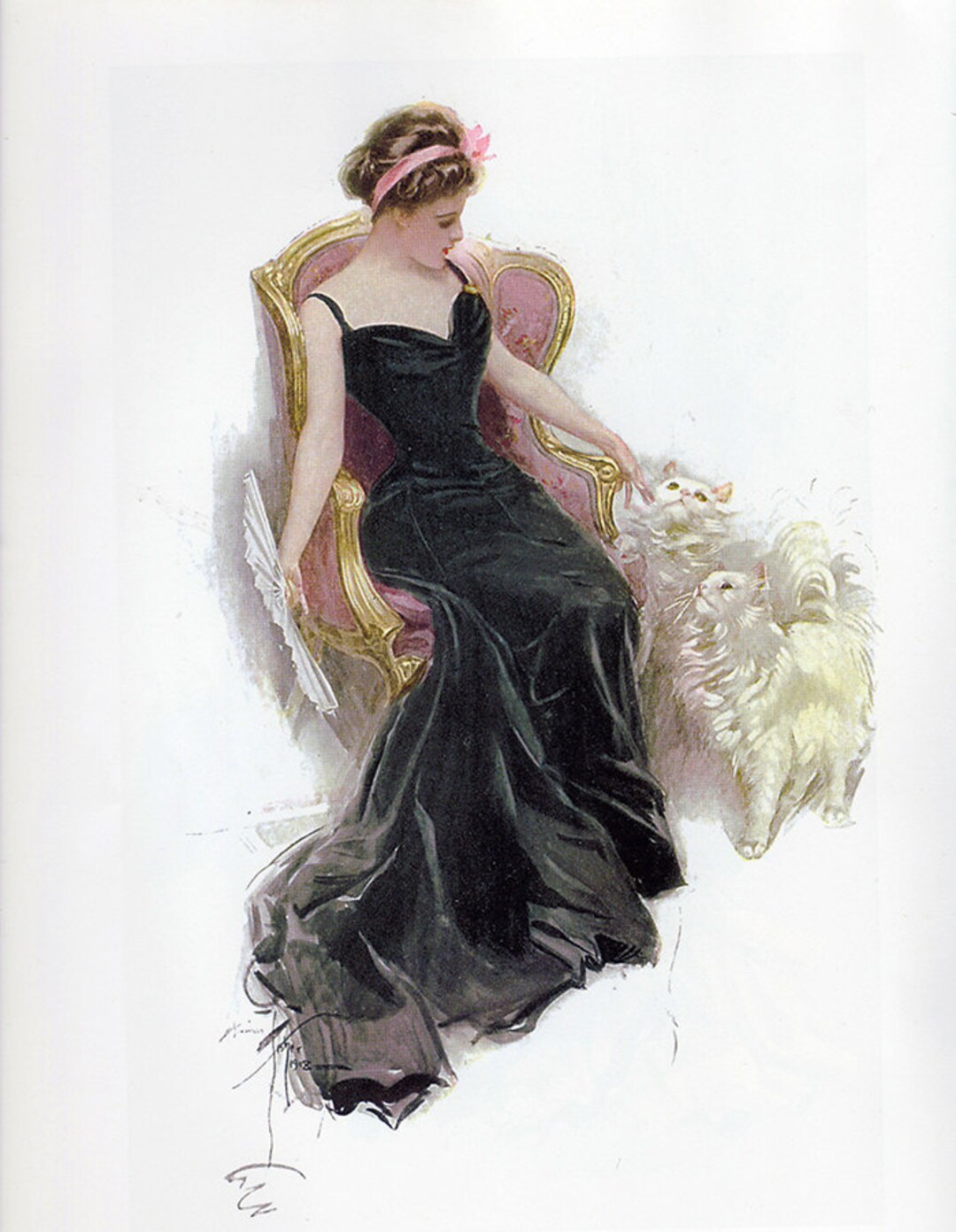 Fabric Panelcats/ Harrison Fisher/ Craft/ Quilting/ 100% Cotton ...