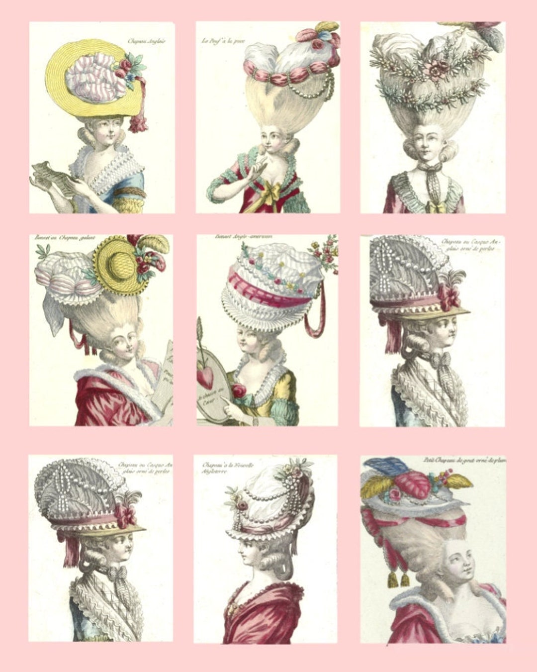 Marie Antoinette Hairstyles