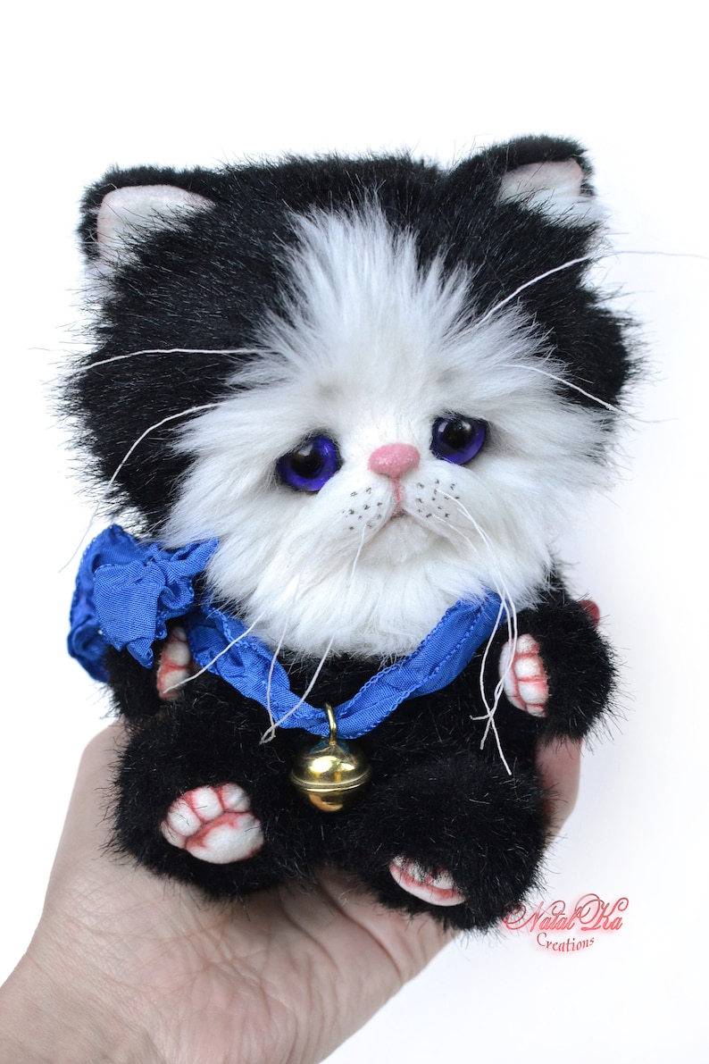 Pattern for the Two Teddy Cats 6.1 in With Material List and - Etsy UK