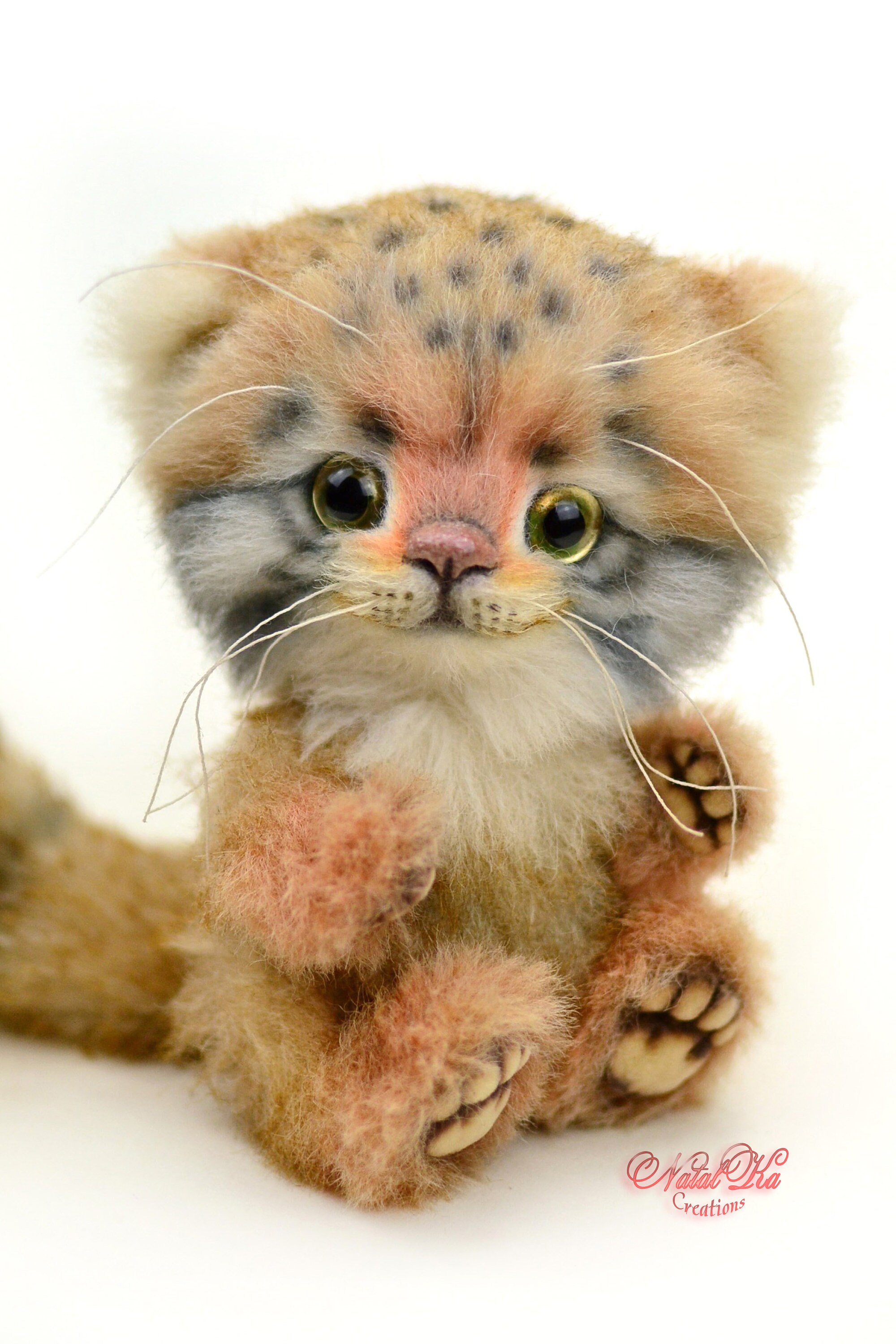 PDF Pattern Artist Teddy Cat Manul Benno 6.1 In, Epattern, Instant ...