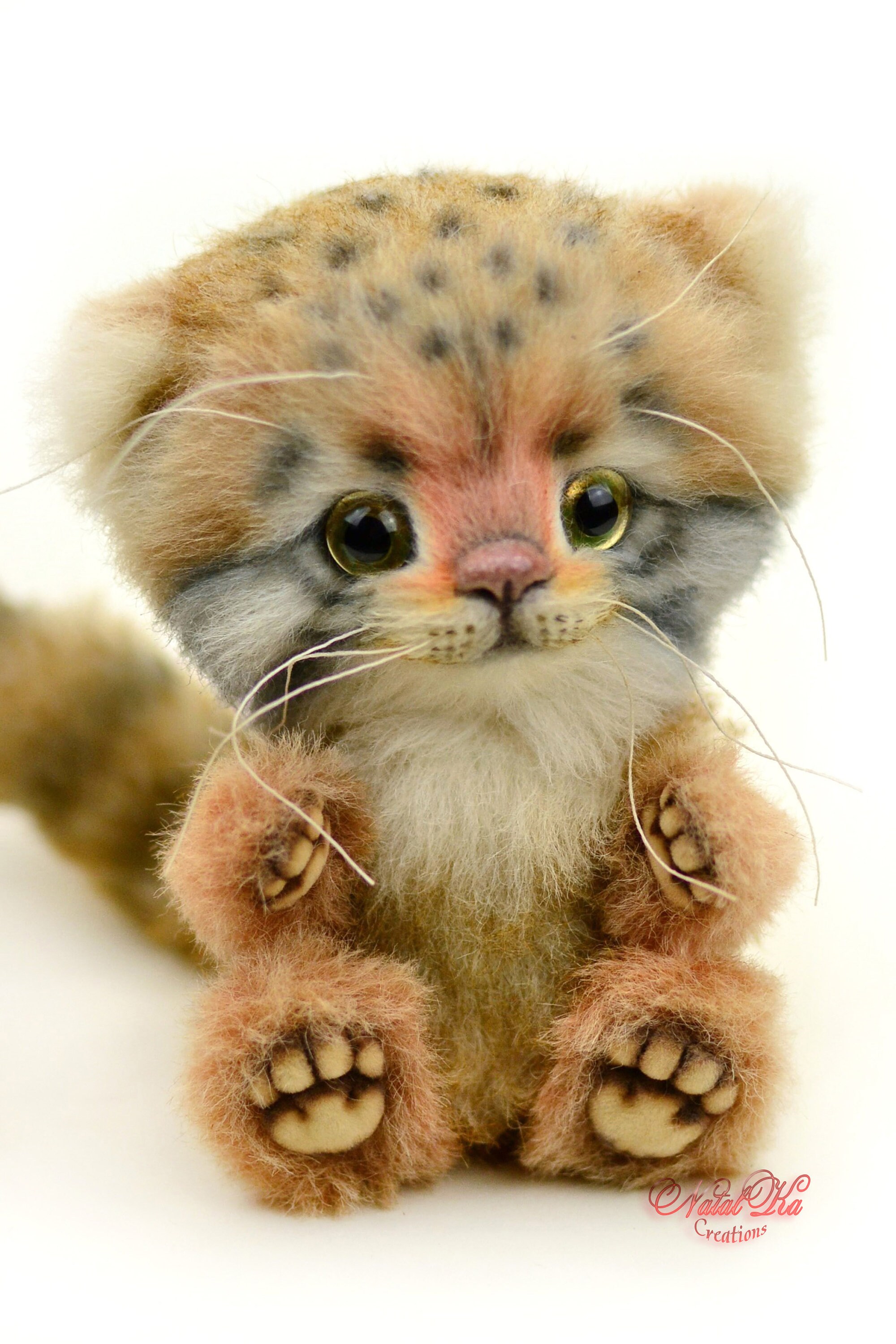 PDF Pattern Artist Teddy Cat Manul Benno 6.1 In, Epattern, Instant ...