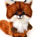 Pattern Teddy Fox Faris 6.5 In PDF Pattern Artist Teddy Fox - Etsy