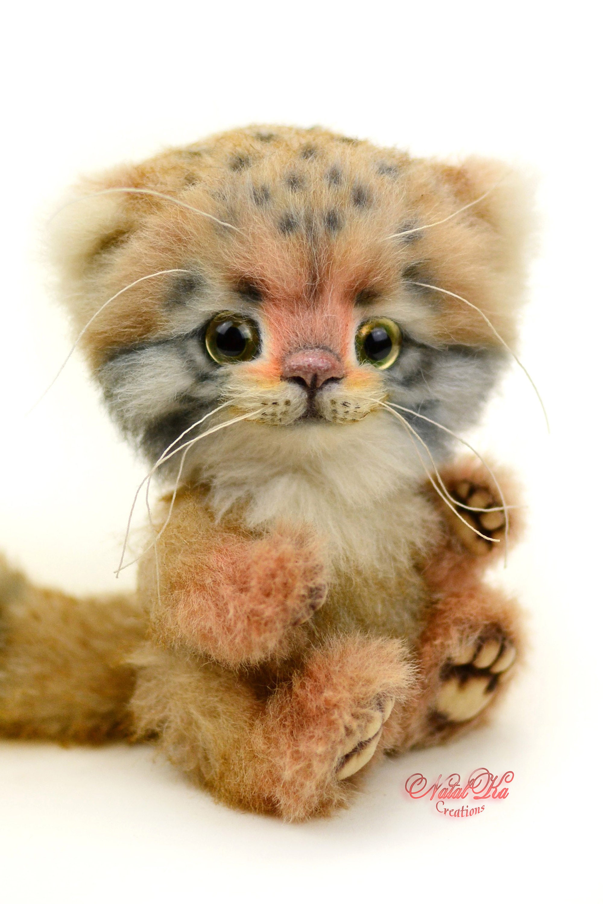 PDF Pattern Artist Teddy Cat Manul Benno 6.1 In, Epattern, Instant ...