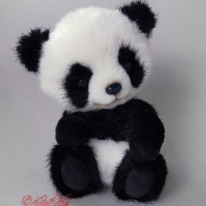 PDF Pattern Teddy Panda Bodo 6.5 in With Sewing Tutorial and Material ...