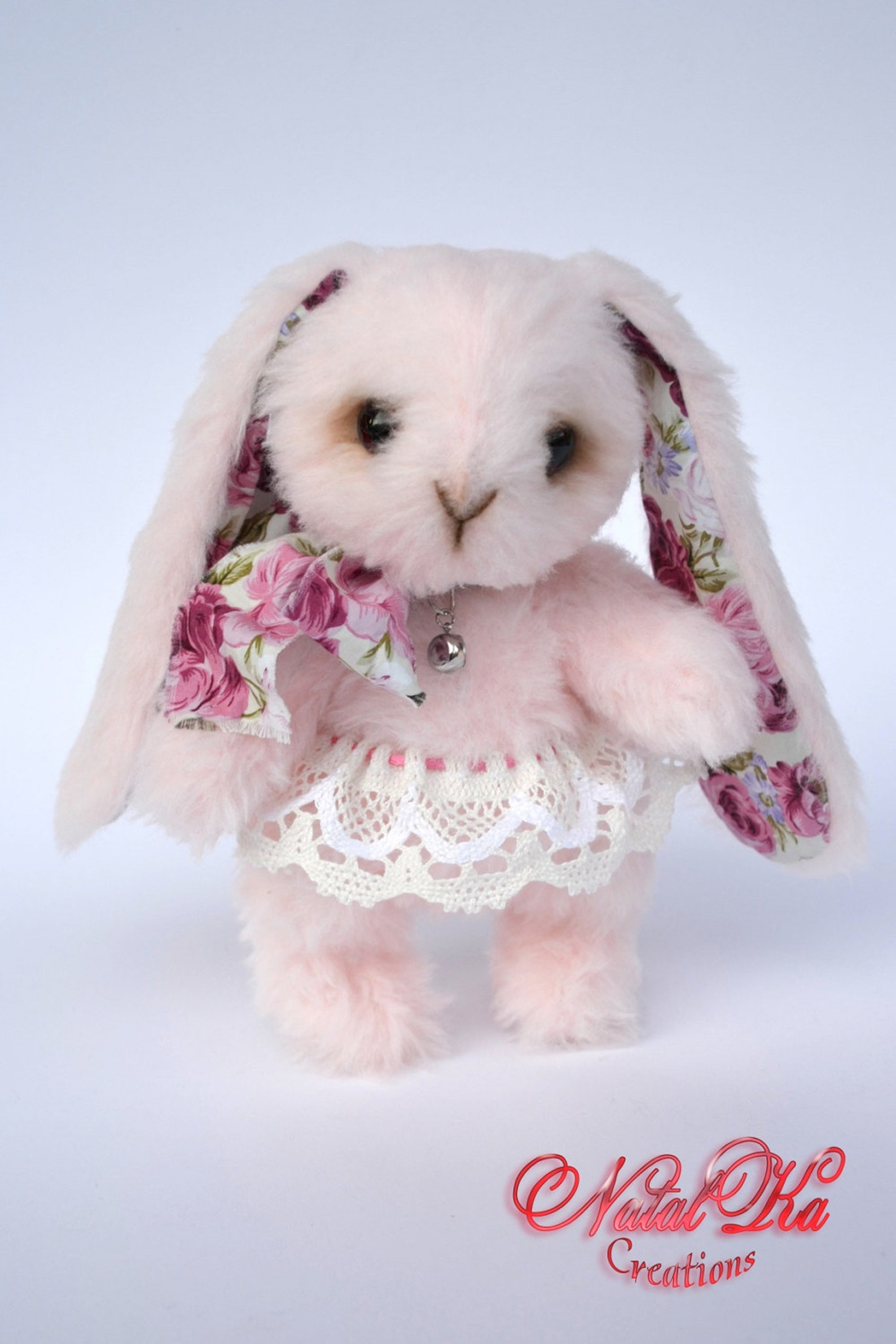 Pattern Teddy Bunny Rabbit Rosa 83 In Pattern Rabbit Bunny - Etsy
