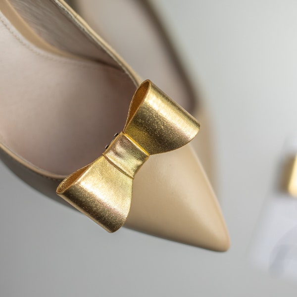 Gold Shoe Clips for Women - Etsy