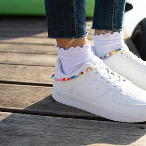 Colorful Set of Shoelace Charms and Shoe Chain for Sneakers,colorful ...