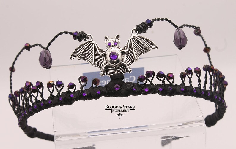 Gothic Vampire Princess Bat Tiara - Etsy