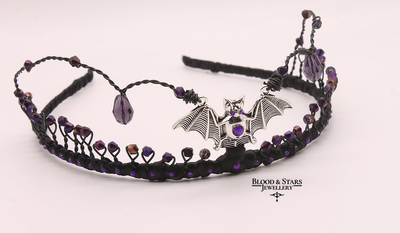 Gothic Vampire Princess Bat Tiara - Etsy