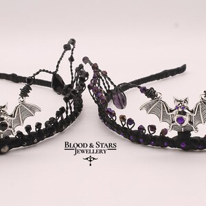 Gothic Vampire Princess Bat Tiara - Etsy