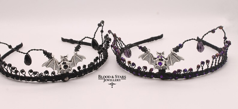 Gothic Vampire Princess Bat Tiara - Etsy
