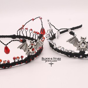 Gothic Vampire Princess Bat Tiara - Etsy