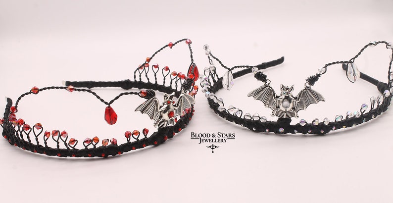 Gothic Vampire Princess Bat Tiara - Etsy