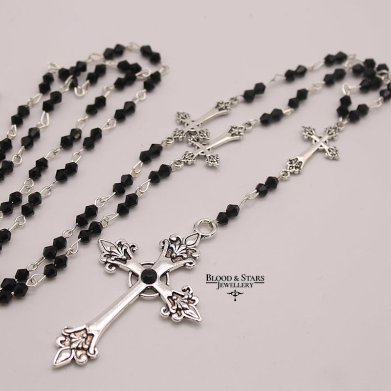 Gothic Rosary - Etsy
