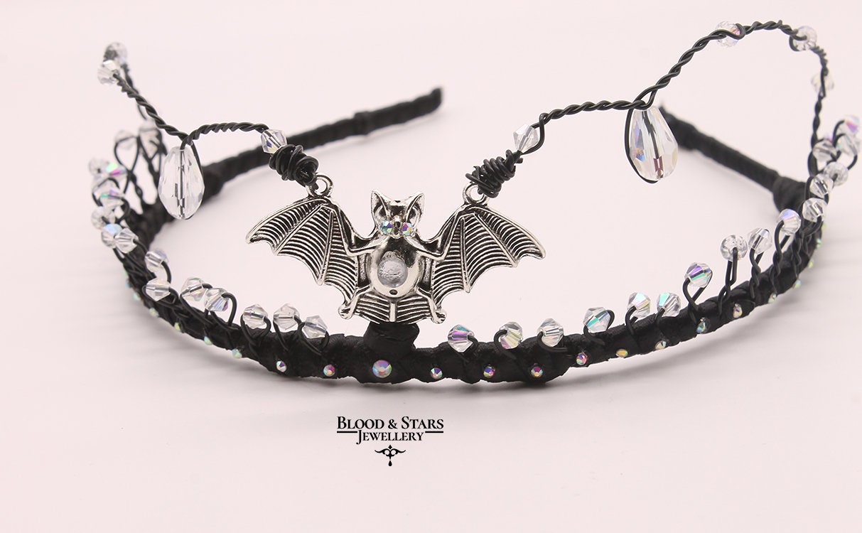 Gothic Vampire Princess Bat Tiara - Etsy