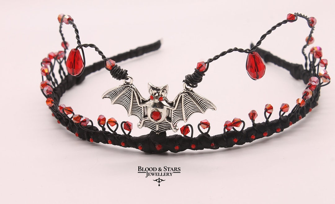 Gothic Vampire Princess Bat Tiara - Etsy